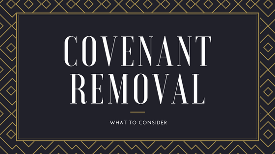 Can A Restrictive Covenant Be Removed From A Property? – ZHERSS