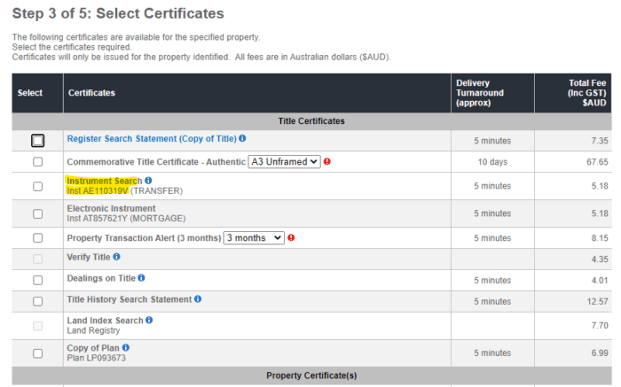 How To Check For A Covenant - Change of Plan